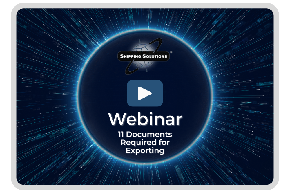 12 Documents Required for Exporting webinar